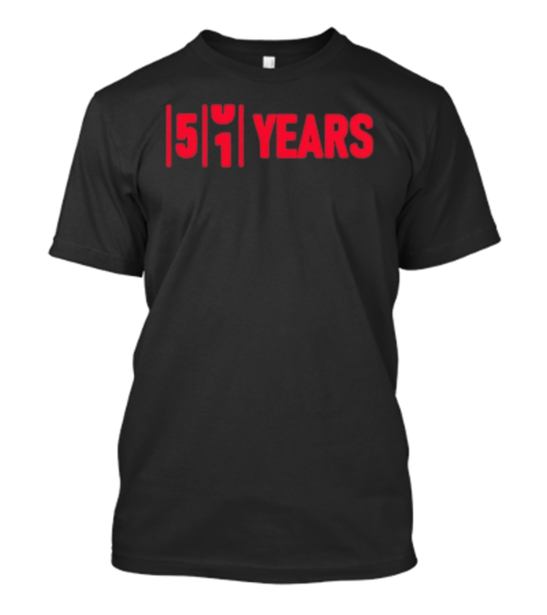 Manchester United 51 Years Man Utd Red Devils Anniversary T-Shirt