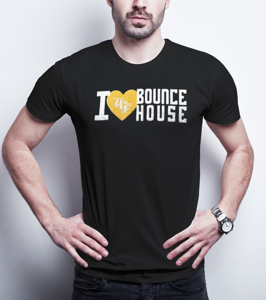 UCF I Love Bounce House NCAAF T-Shirt