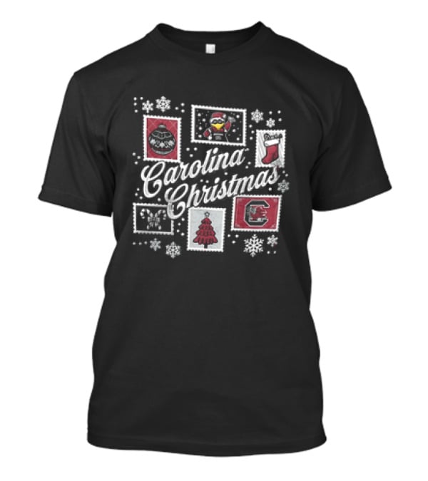 South Carolina Gamecocks Merry Christmas Festive Spirits T-Shirt