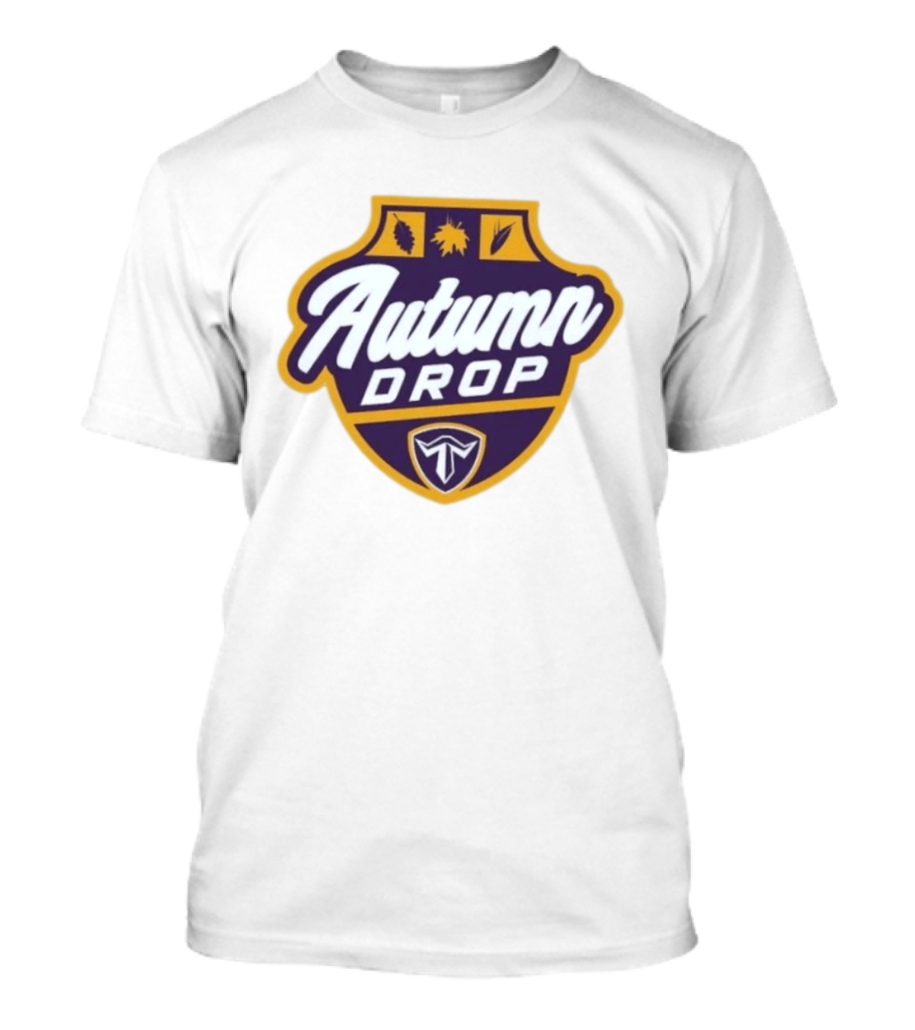 Autumn Drop 2026 Fall Seasonal Leaf And Shield T-Shirt