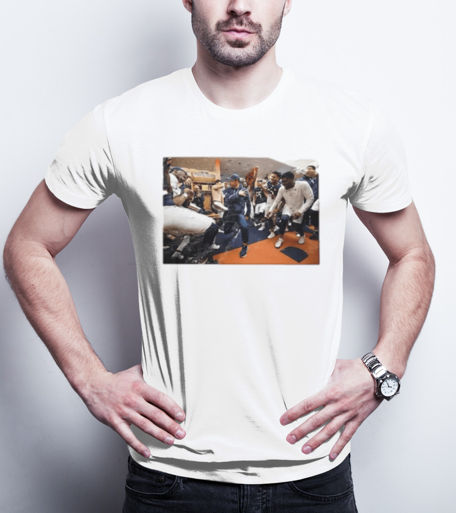 Ben Johnson Bears Team Celebration Stanky Leg Dance Victory Friday T-Shirt