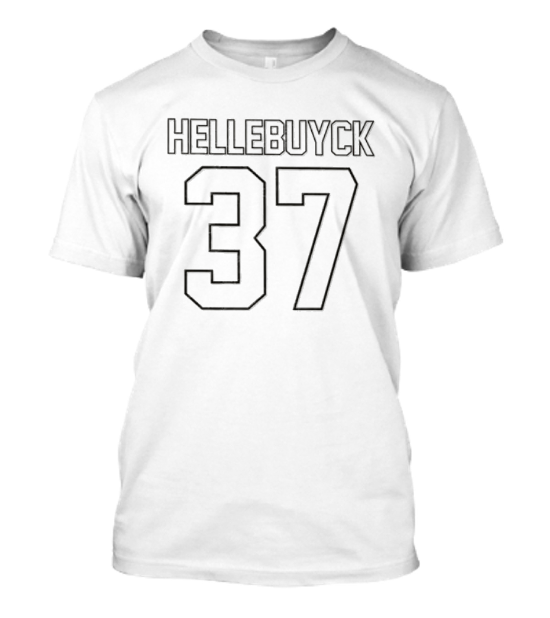 Connor Hellebuyck #37 New Jersey Devils Hockey T-Shirt