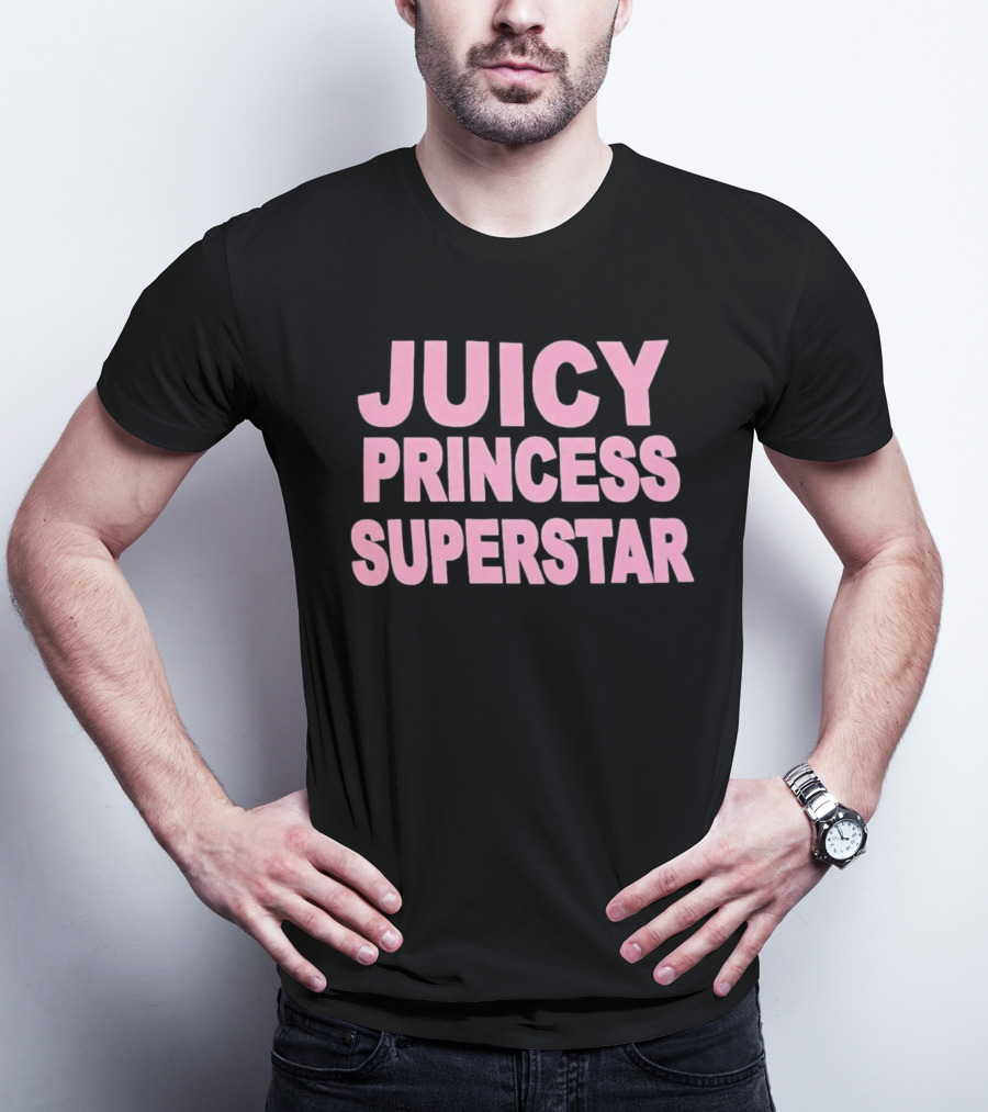 Juicy Princess Superstar Y2K Fashion Aesthetic T-Shirt