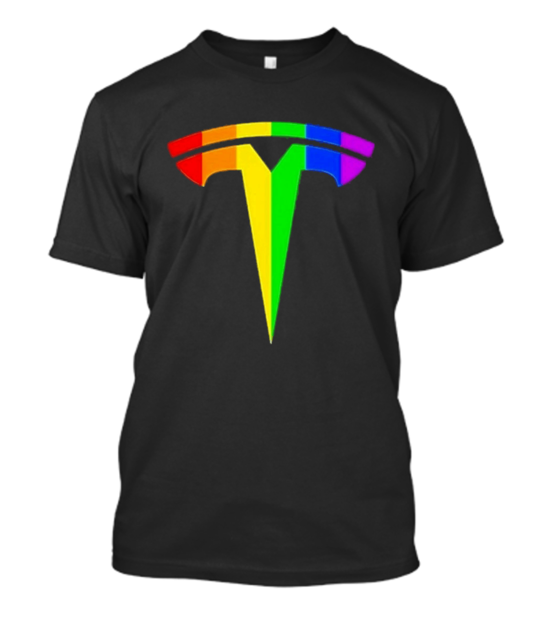 LGBT Rainbow Tesla T-Shirt