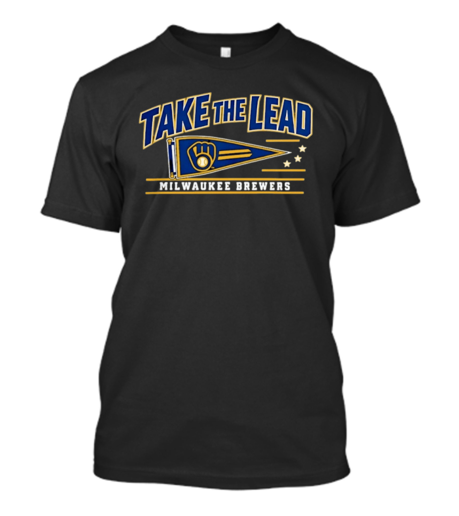 Take The Lead Milwaukee Brewers MLB Baseball T-Shirt