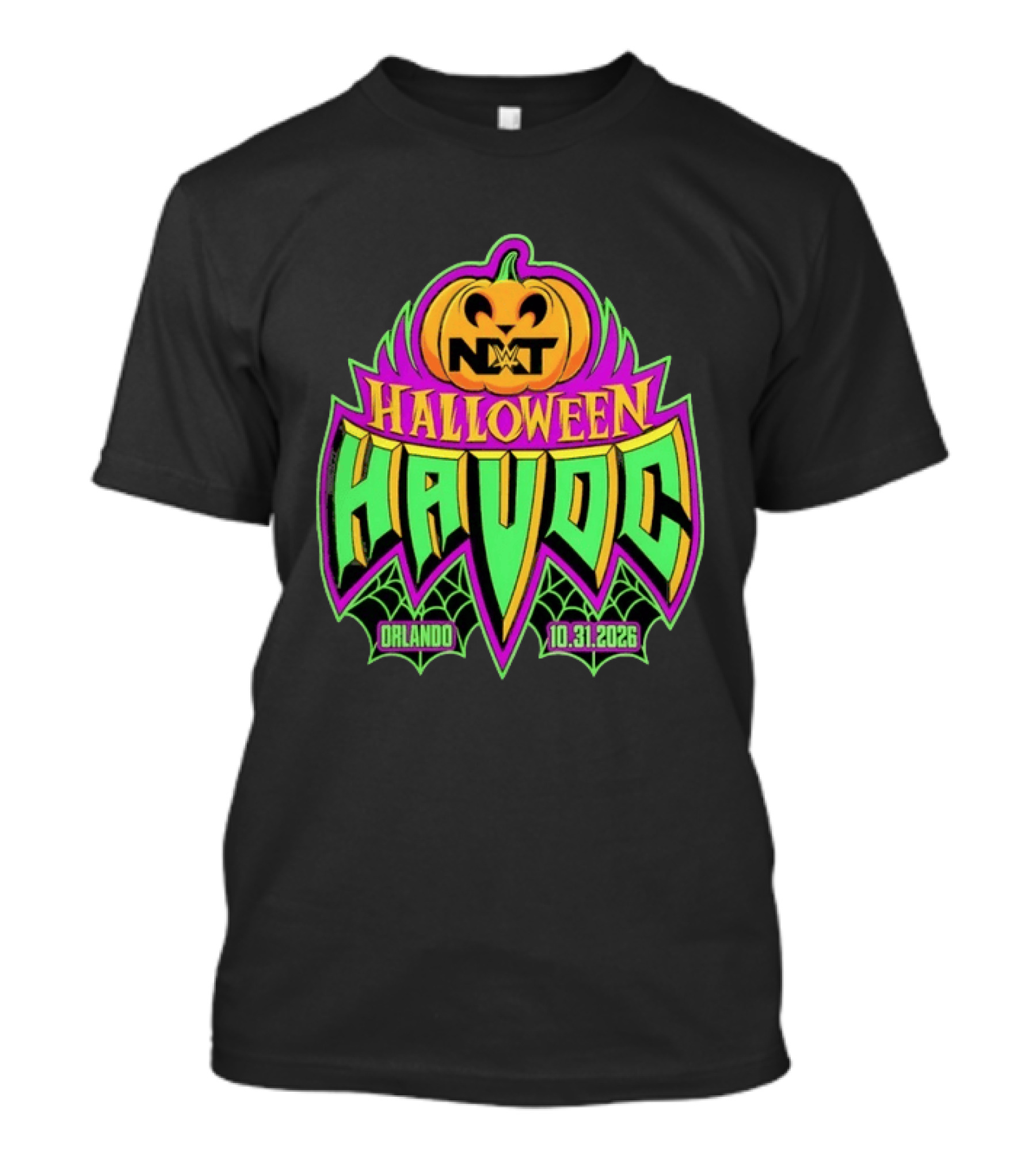 NXT Halloween Havoc Orlando 10.31.2026 WWE Wrestling T-Shirt