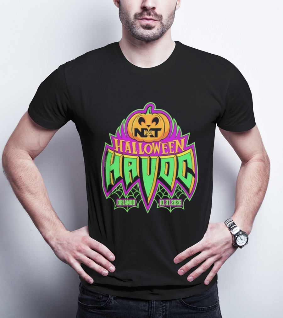 NXT Halloween Havoc Orlando 10.31.2026 WWE Wrestling T-Shirt