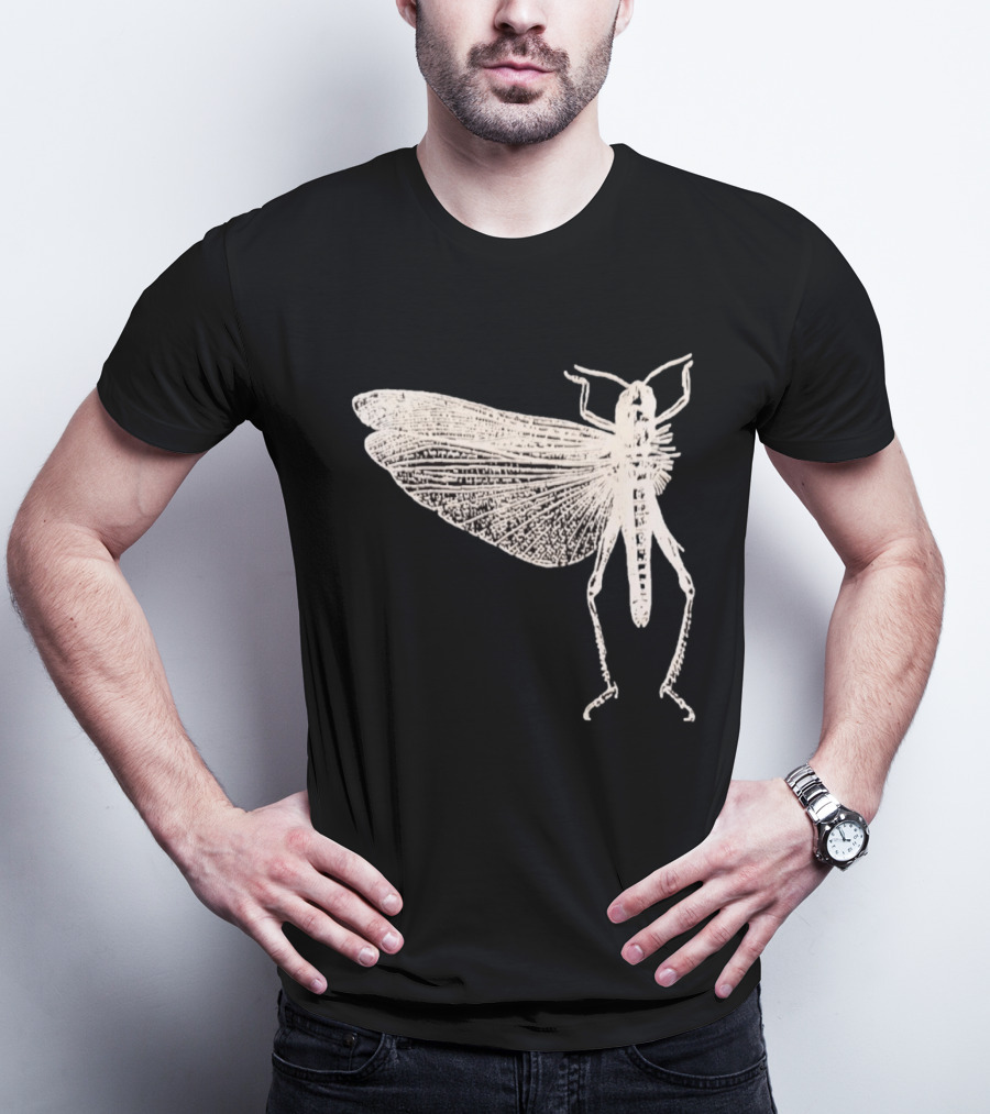 Detailed Grasshopper Insect Nature Entomology T-Shirt