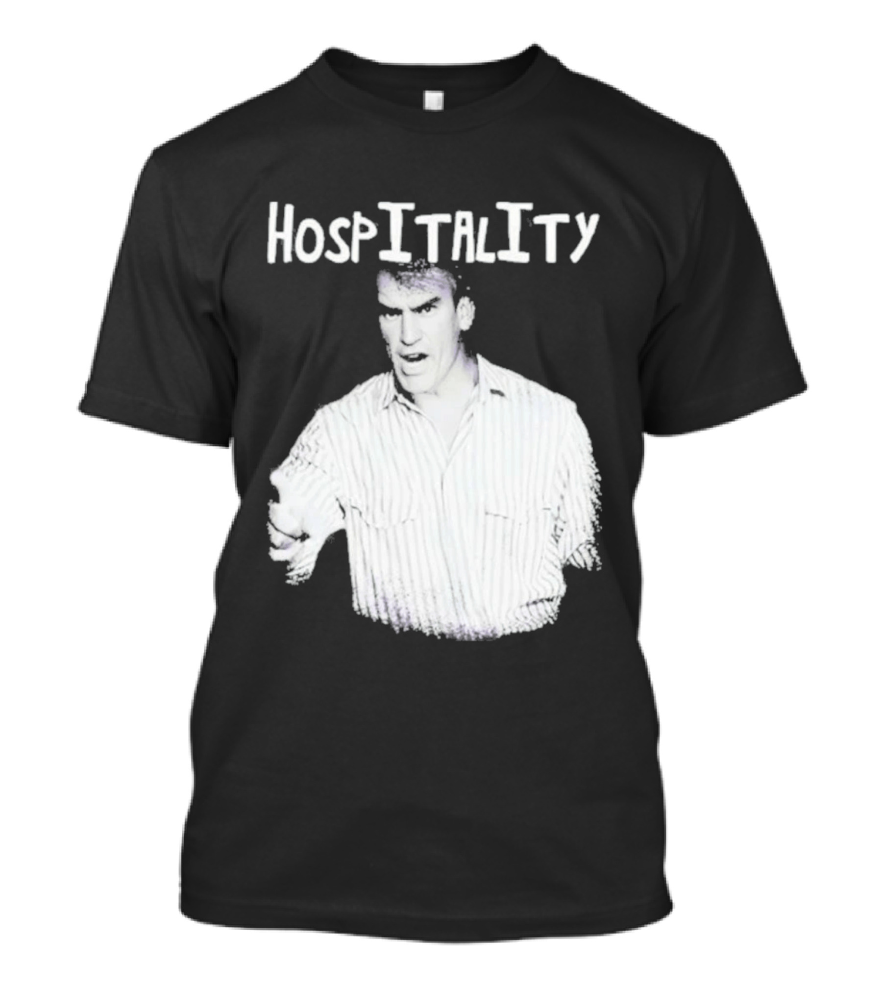 Hospitality Bootleg Striped Man T-Shirt