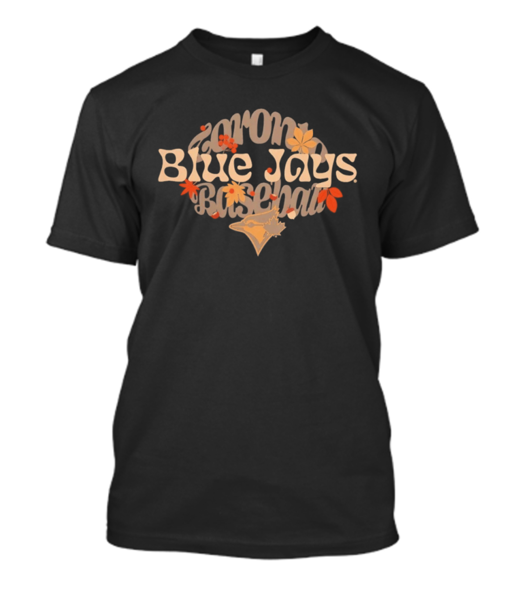 Toronto Blue Jays Autumn Leaves Baseball T-Shirt