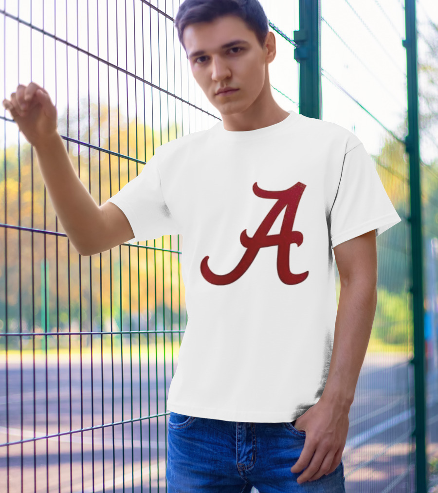 Alabama Crimson Tide Script A Wordmark T-Shirt