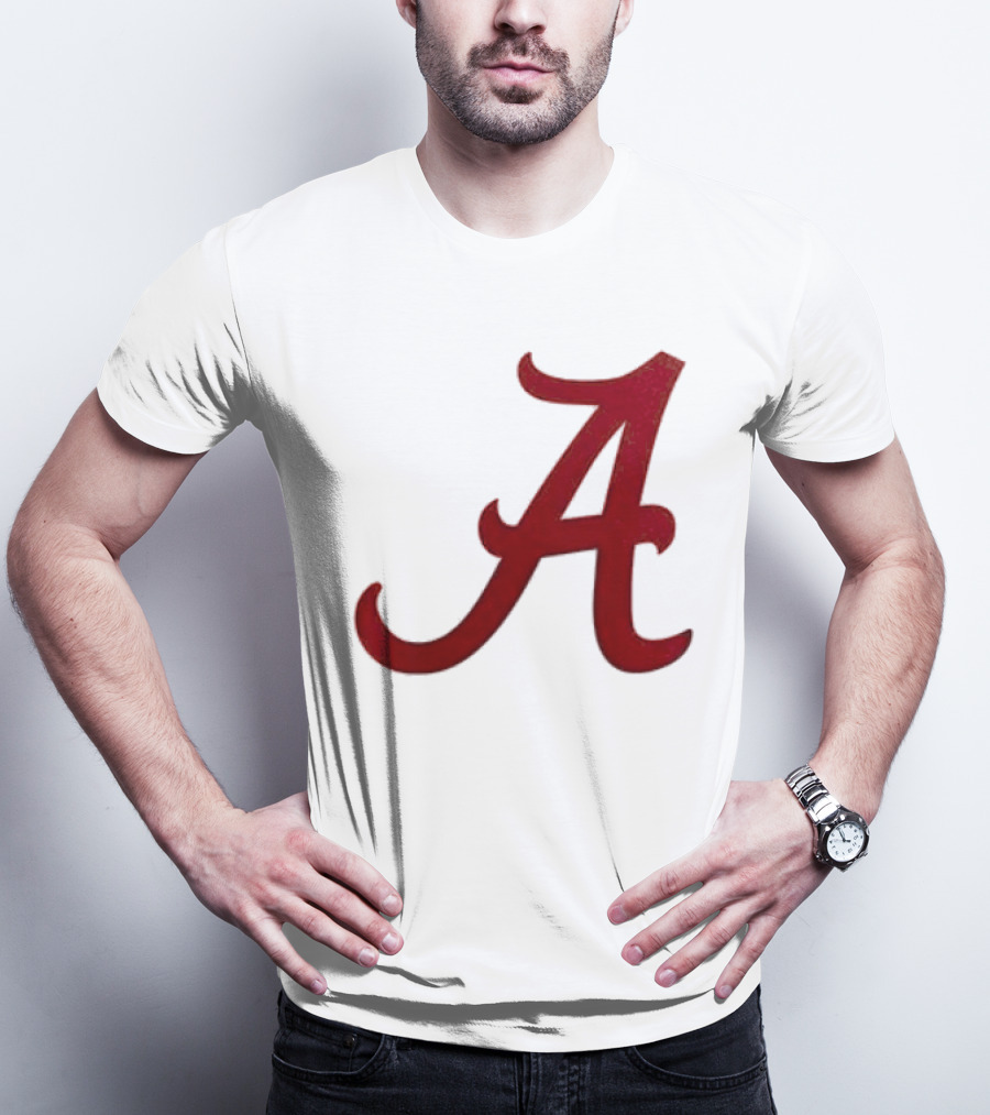 Alabama Crimson Tide Script A Wordmark T-Shirt