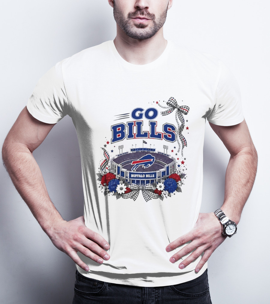 Go Bills Buffalo Bills Football Stadium Game Day Celebration T-Shirt
