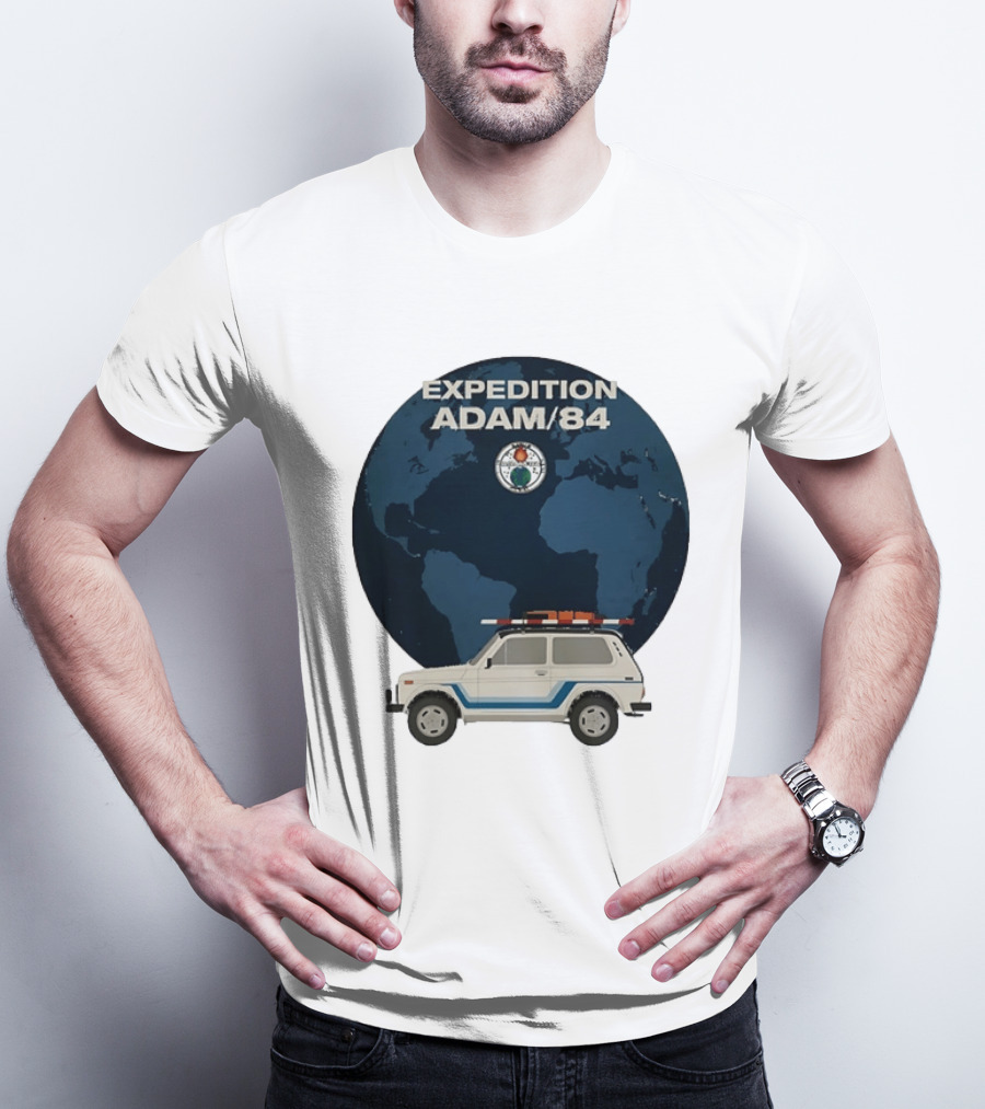 Expedition Adam 84 Off Road Adventure Globe T-Shirt