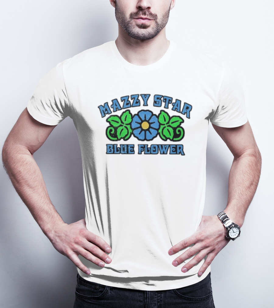 Mazzy Star Blue Flower Alternative Rock T-Shirt