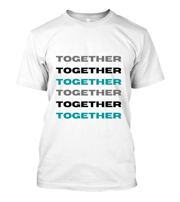 TOGETHER Repeated T-Shirt