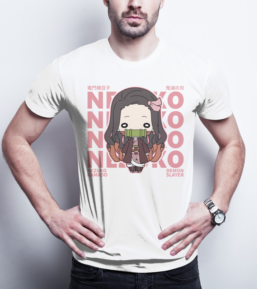 Nezuko Kamado Kimetsu No Yaiba Demon Slayer Nezuko T-Shirt