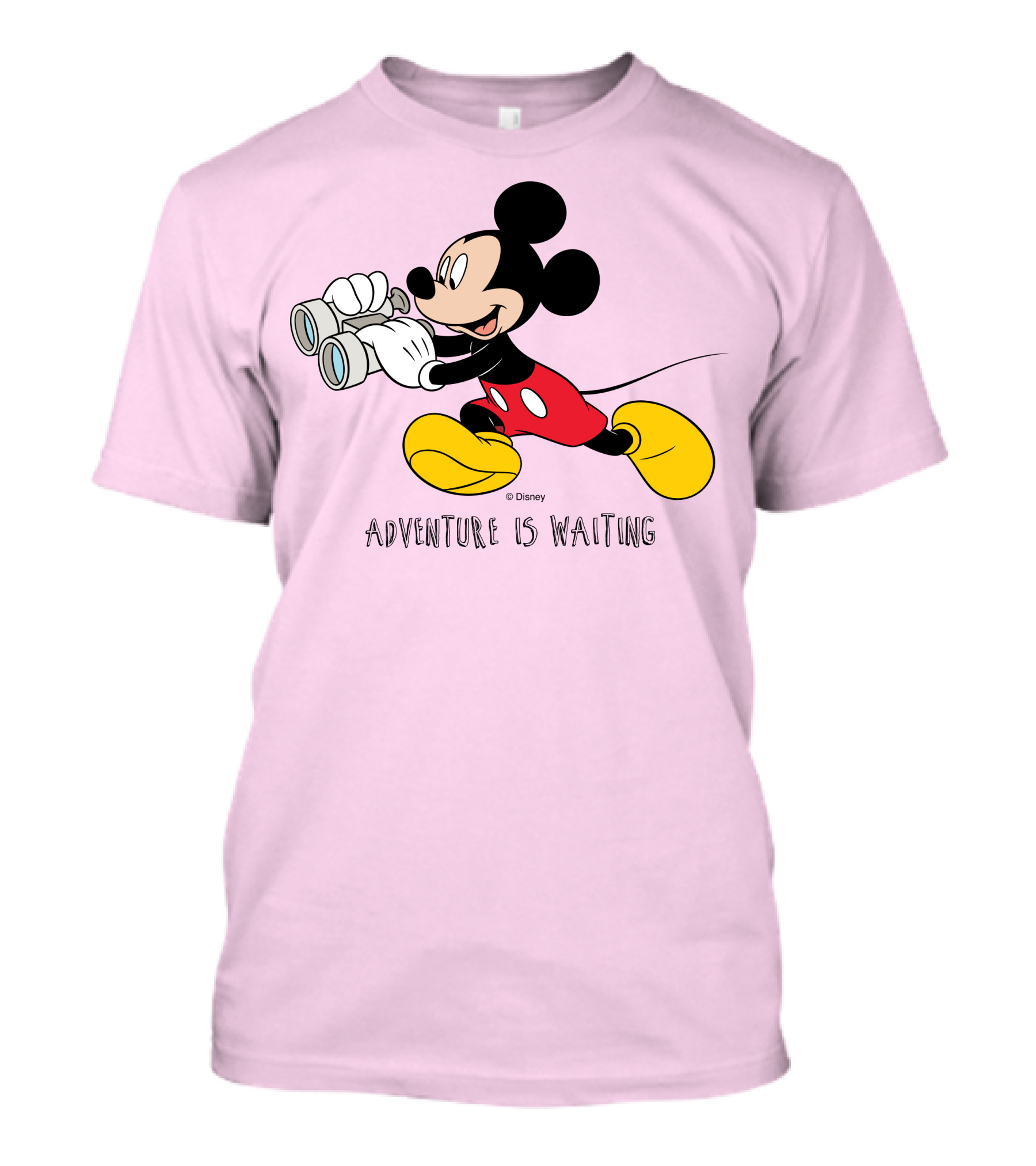 Disney Mickey Mouse Adventure Is Waiting T-Shirt