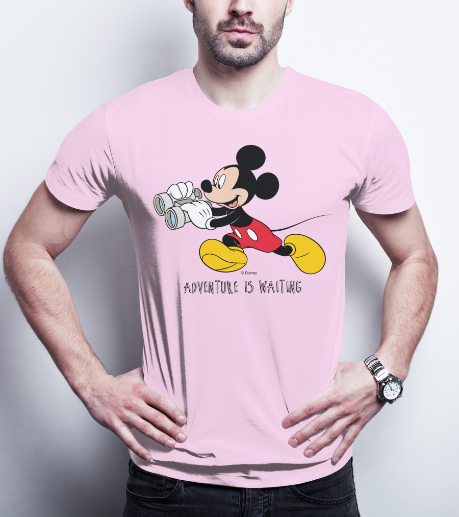 Disney Mickey Mouse Adventure Is Waiting T-Shirt