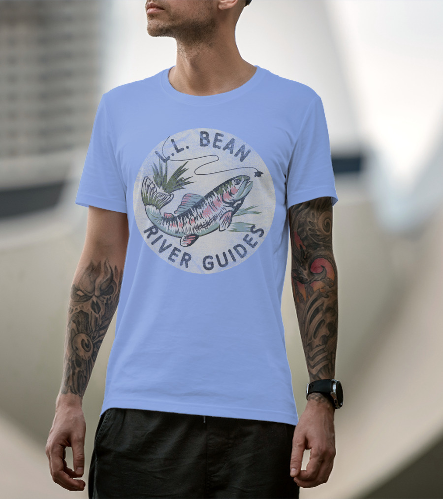 L.L. Bean River Guides Fishing T-Shirt
