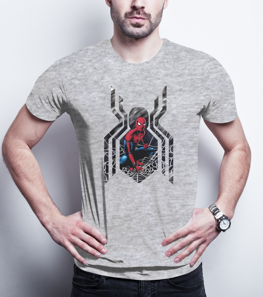 Spider-Man Web Symbol Marvel Comics Hero T-Shirt