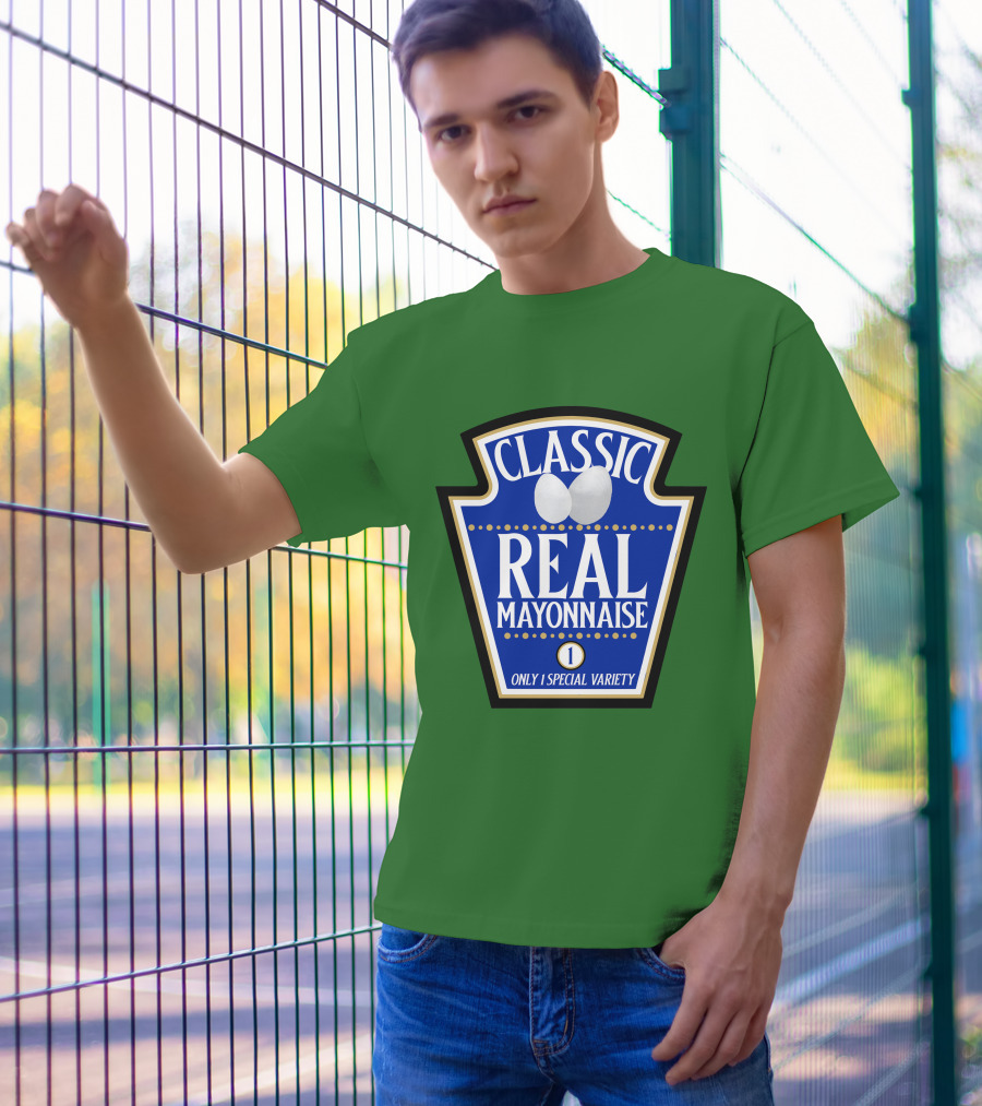 CLASSIC REAL MAYONNAISE ONLY 1 SPECIAL VARIETY Halloween Costume Matching Group Team T-Shirt