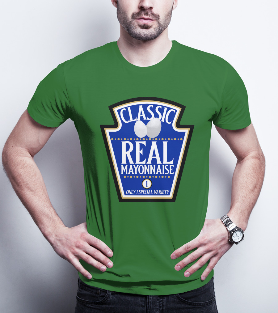 CLASSIC REAL MAYONNAISE ONLY 1 SPECIAL VARIETY Halloween Costume Matching Group Team T-Shirt