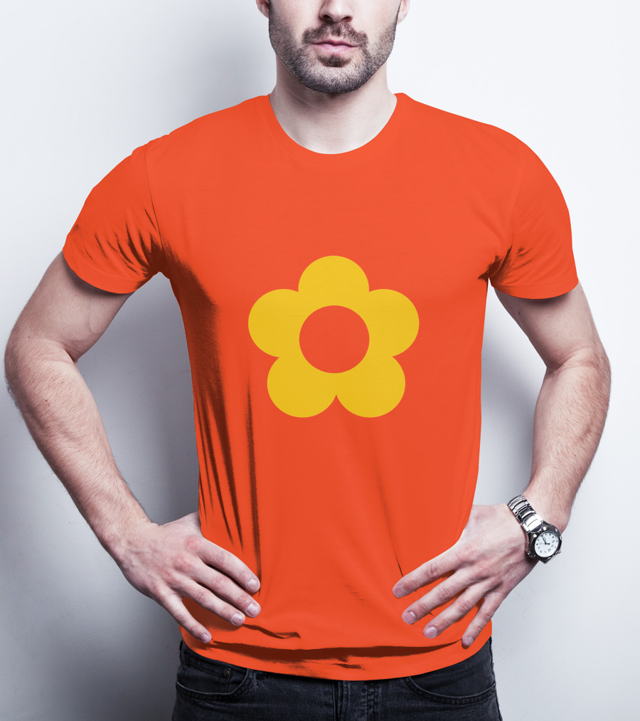 Shortcake Orange Blossom Yellow Flower T-Shirt