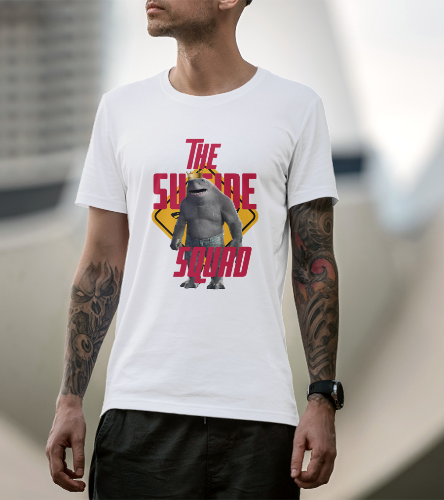 King Shark The Suicide Squad Num Num Movies T-Shirt