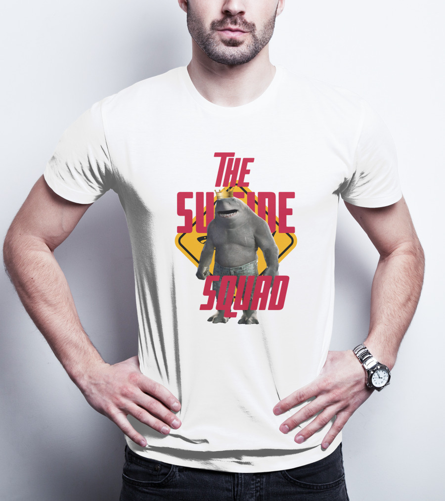 King Shark The Suicide Squad Num Num Movies T-Shirt