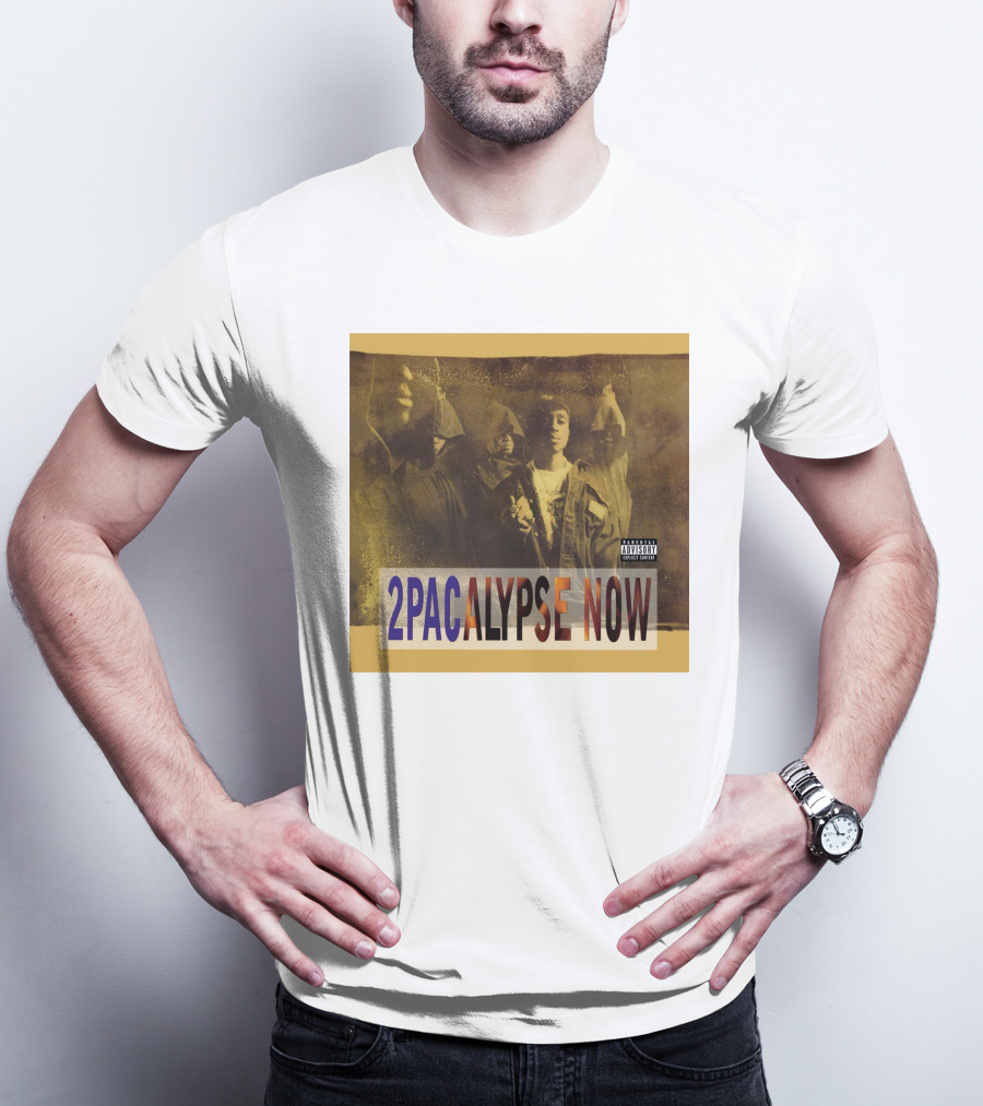 2Pacalypse Now Album Cover Homage Book Of Shady Image T-Shirt