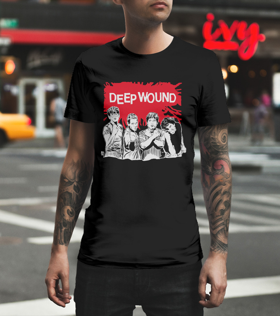 Dinosaur Jr Kfu Store Merch Deep Wound Punk Band T-Shirt
