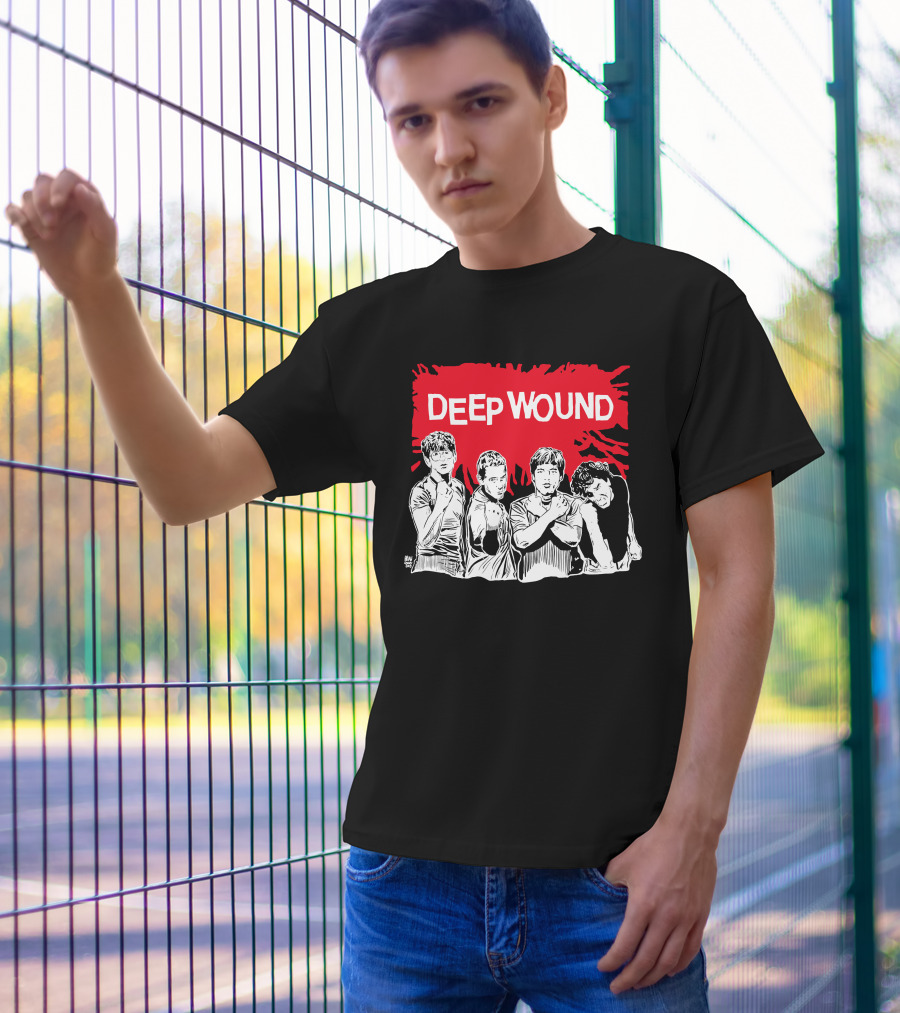 Dinosaur Jr Kfu Store Merch Deep Wound Punk Band T-Shirt