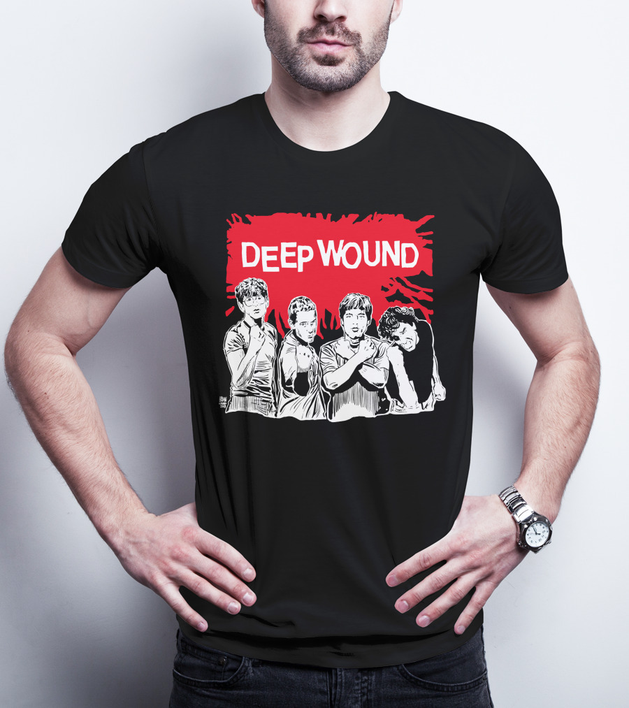 Dinosaur Jr Kfu Store Merch Deep Wound Punk Band T-Shirt