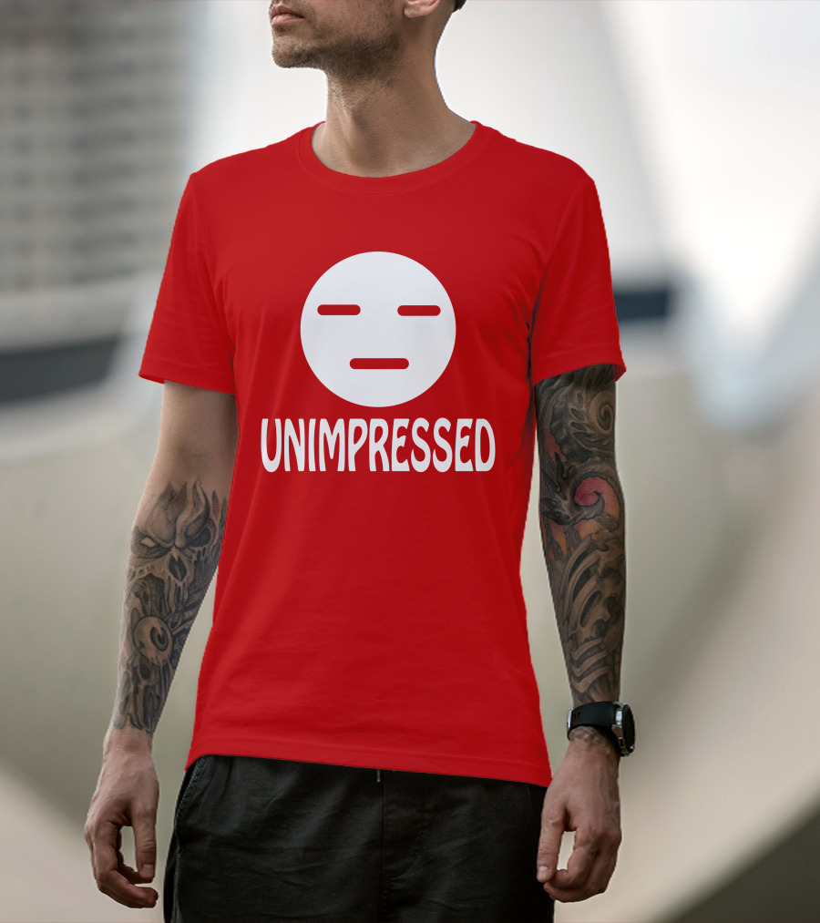 Unimpressed Mood Icon Carol Anne Talks Comics T-Shirt