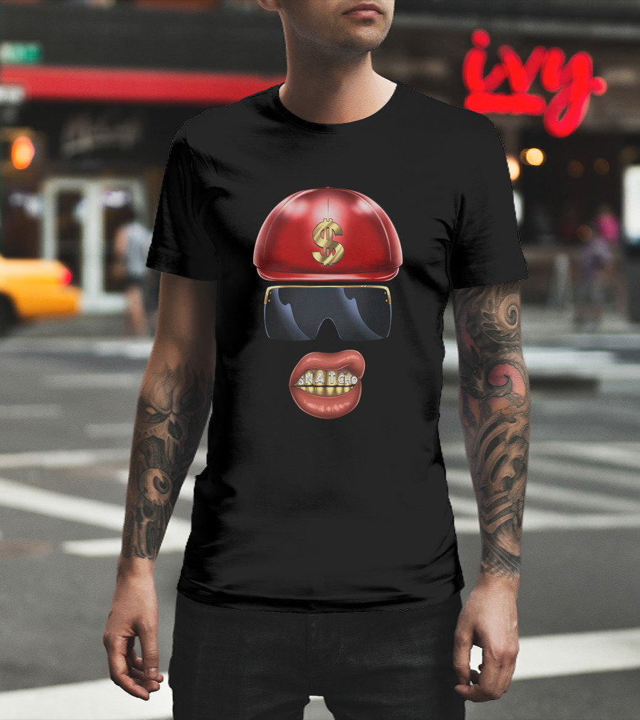 Deja Skye Snatch'd Merch Dollar Sign Hat Sunglasses Gold Teeth T-Shirt