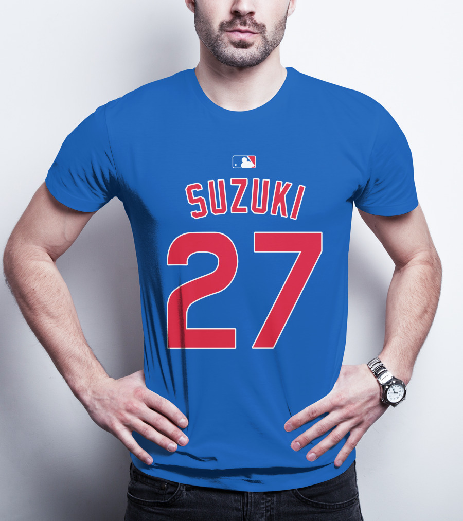 Obvious Merch Seiya Suzuki 27 MLB Jersey T-Shirt