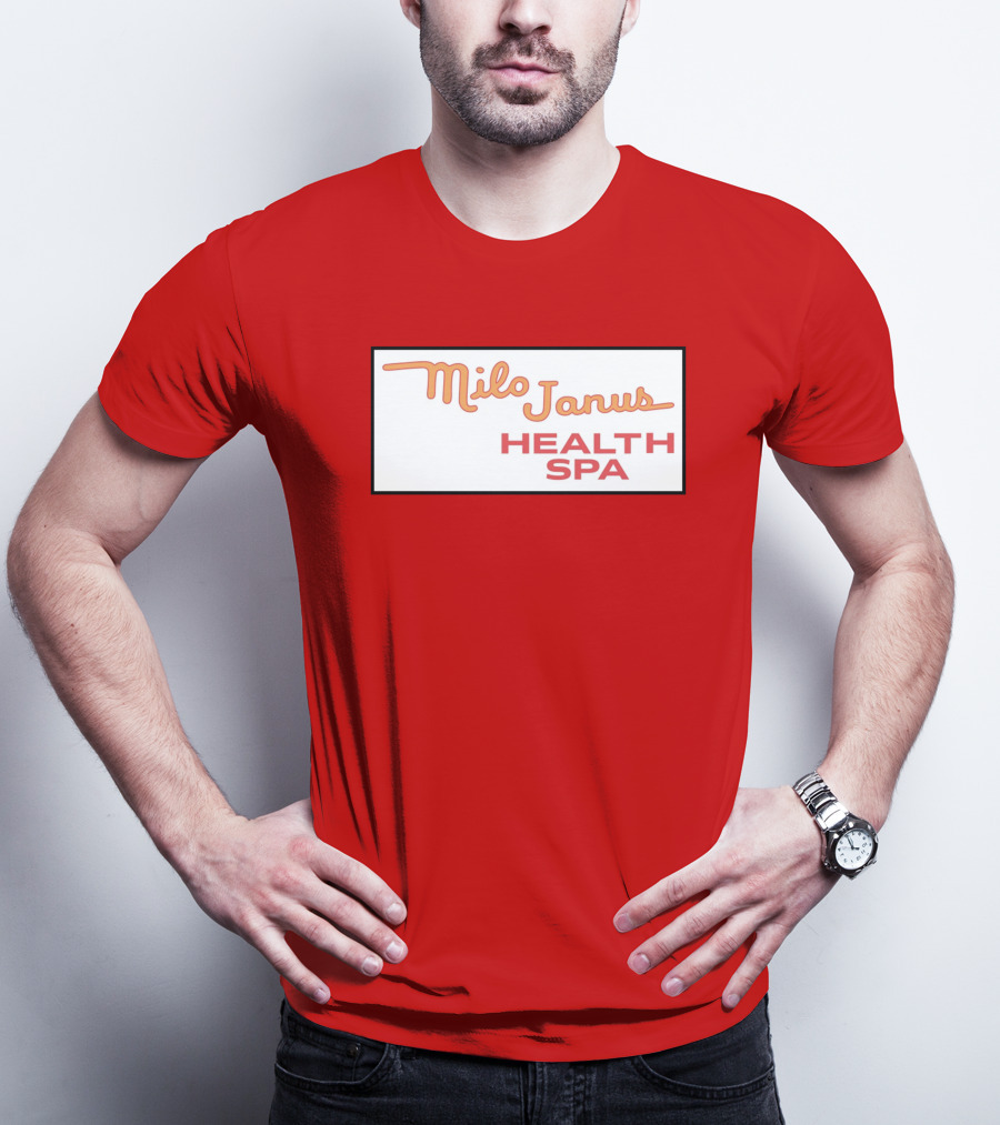 Milo Janus Health Spa Columbo Phile Classic TV Reference T-Shirt