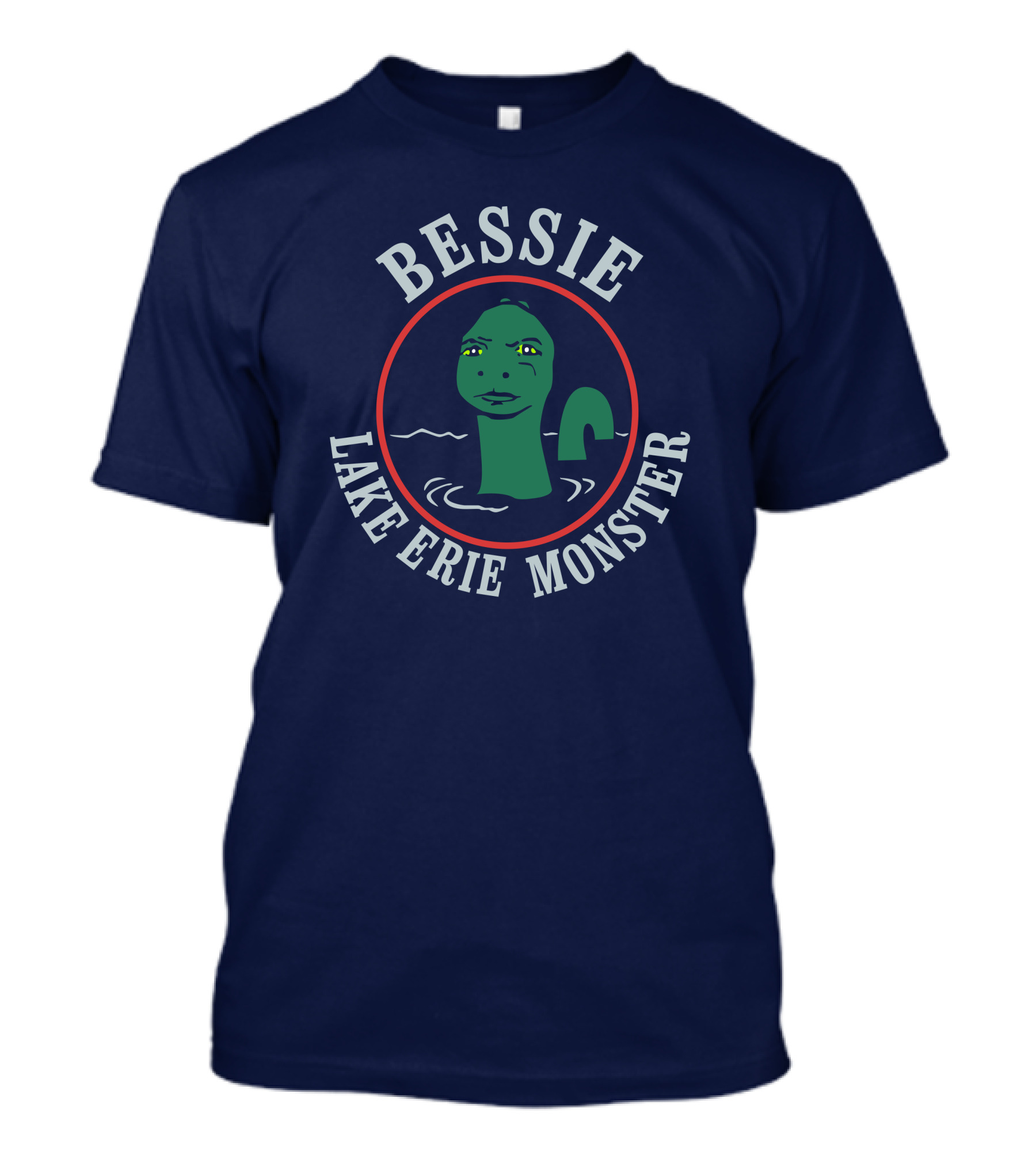 Bessie Lake Erie Monster Homage Store Merch Paula Fett T-Shirt