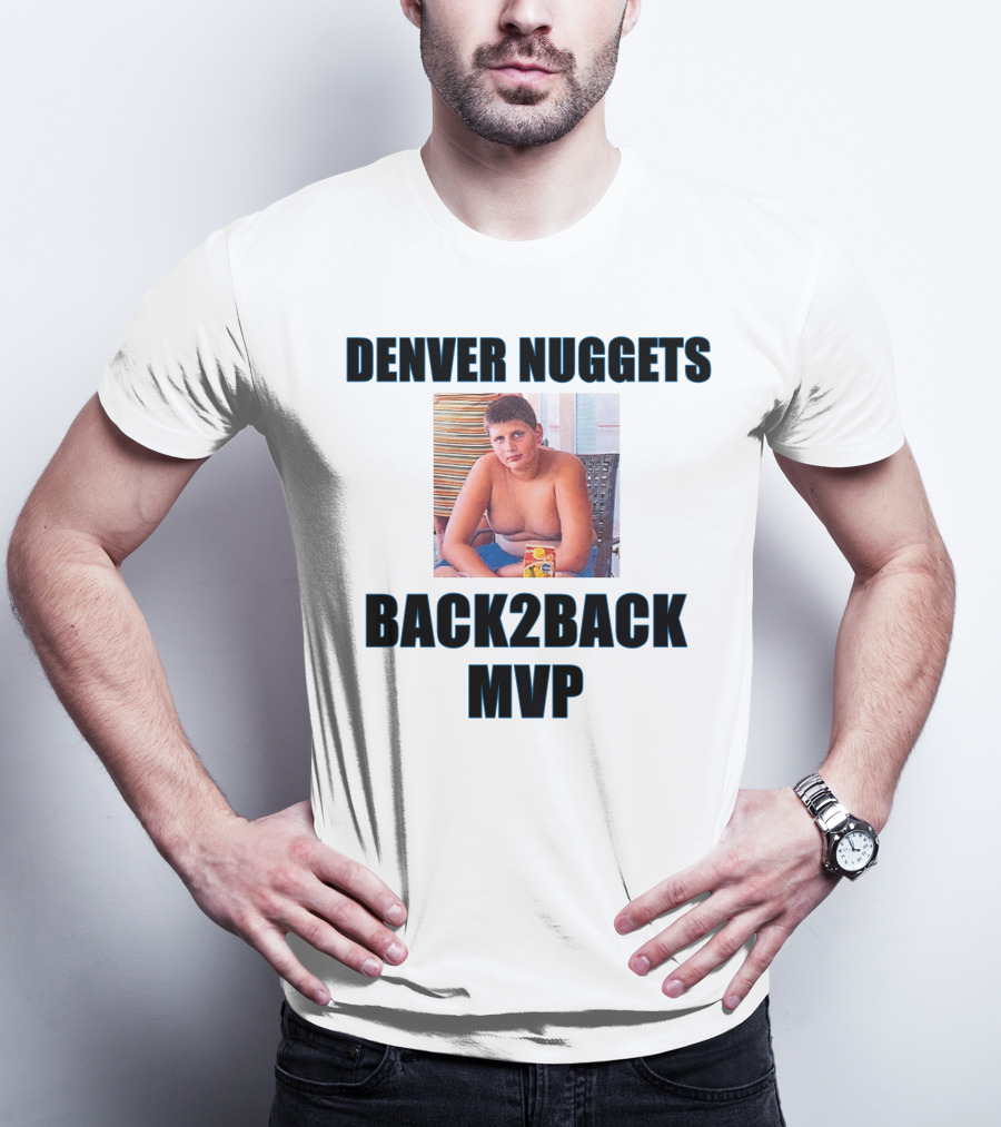 Denver Nuggets Jokic Back2back MVP Fans Only T-Shirt