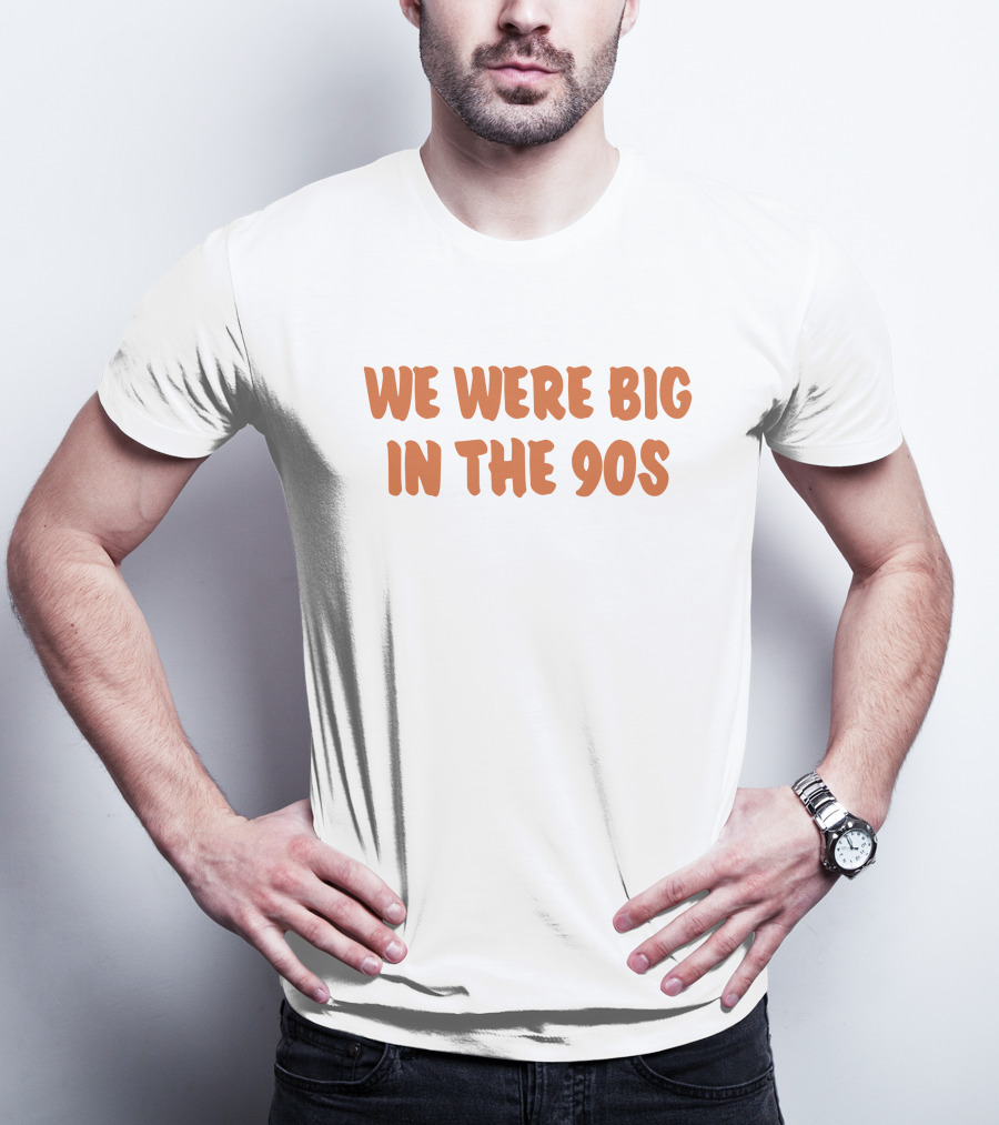 We Were Big In The 90s Govols Nwgavol Retro Nostalgia T-Shirt