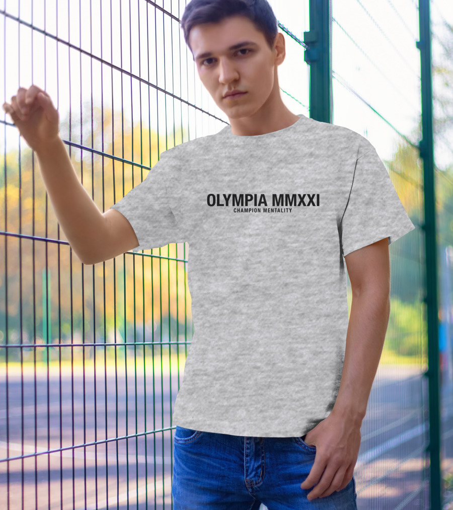 OLYMPIA MMXXI Champion Mentality Bold Mindset T-Shirt