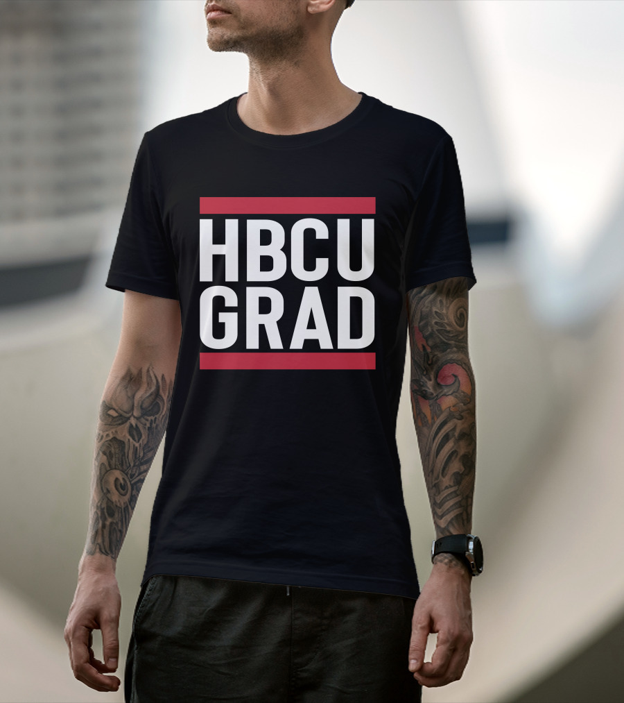 HBCU Grad Merch HBCU Grad Bold White T-Shirt