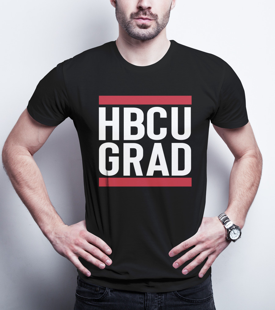 HBCU Grad Merch HBCU Grad Bold White T-Shirt