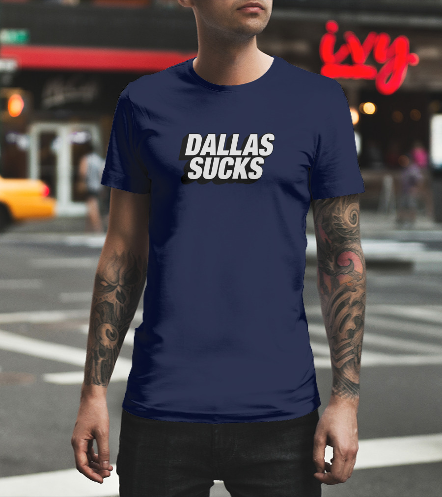 New York Post Sports Dallas Sucks Football Rivalry T-Shirt