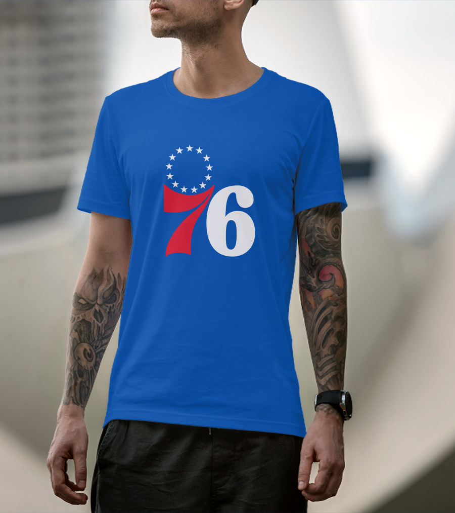 Philadelphia 76ers Furkan Korkmaz Stars T-Shirt