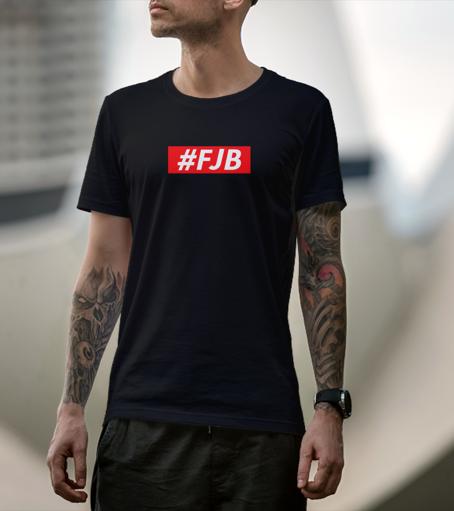 Hodgetwins Merch #FJB Bar Red Square T-Shirt