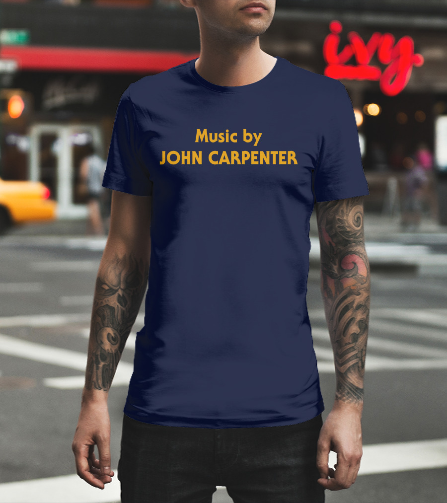 Super Yaki Shop Music By John Carpenter T-Shirt