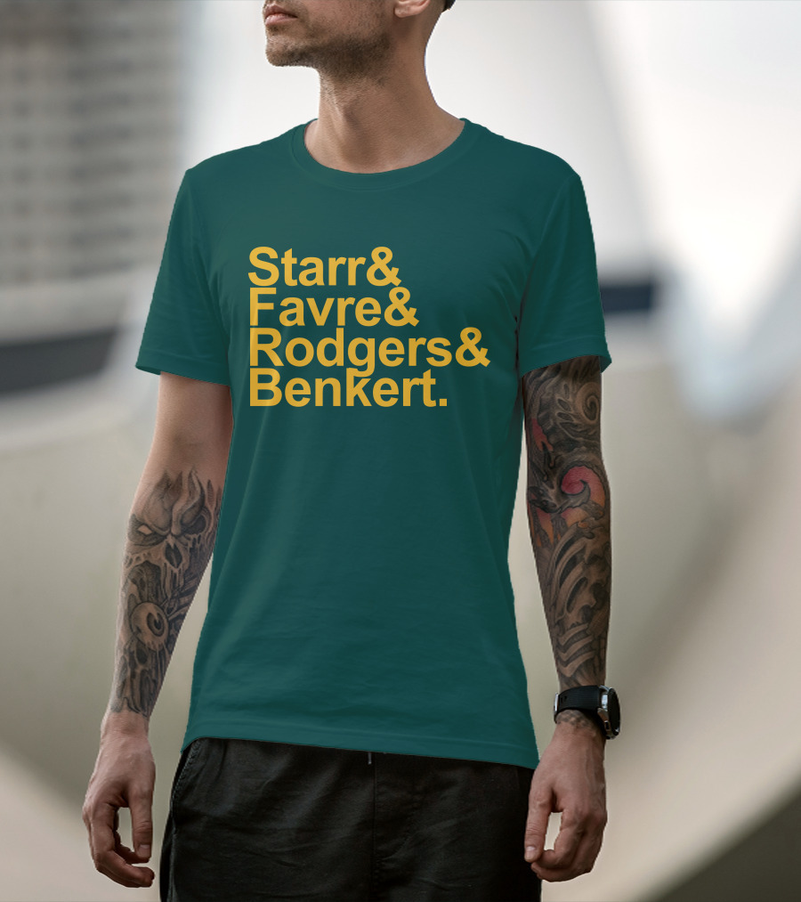 Starr Favre Rodgers Benkert Campeche Collective Merch T-Shirt
