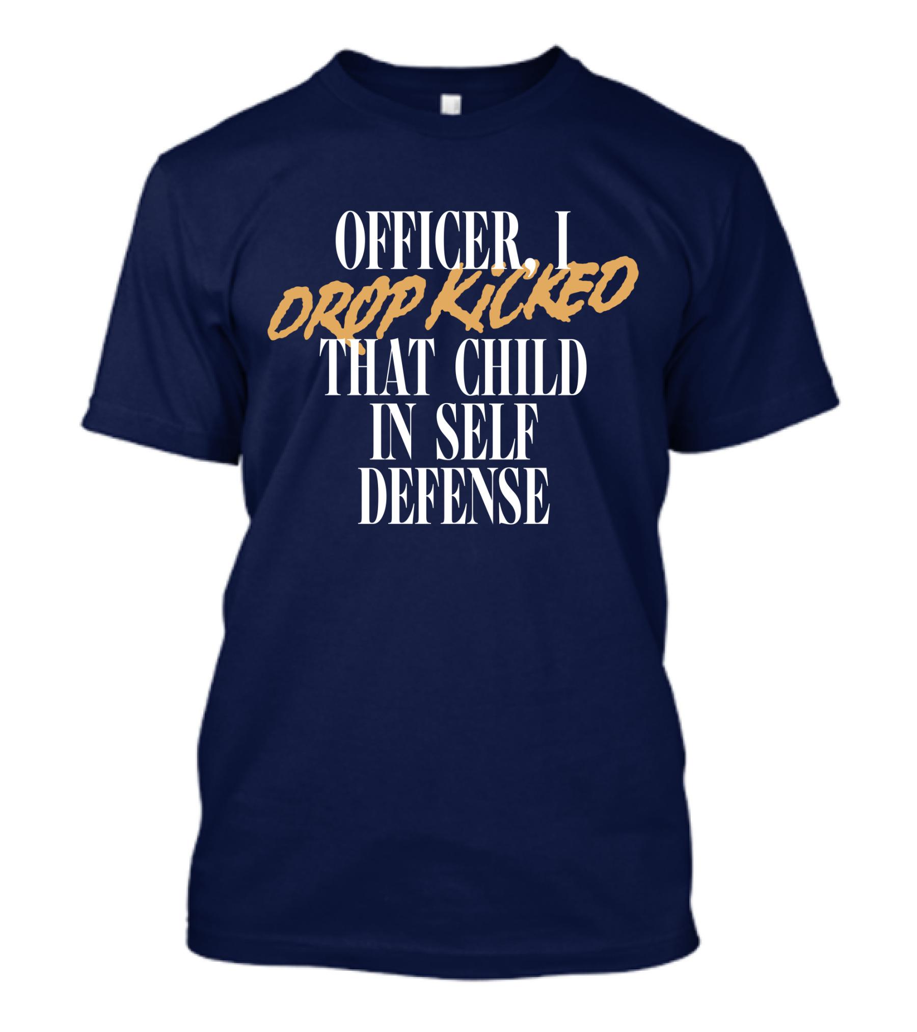 Technoblade Merch Officer I Drop Kicked That Child In Self Defense T-Shirt